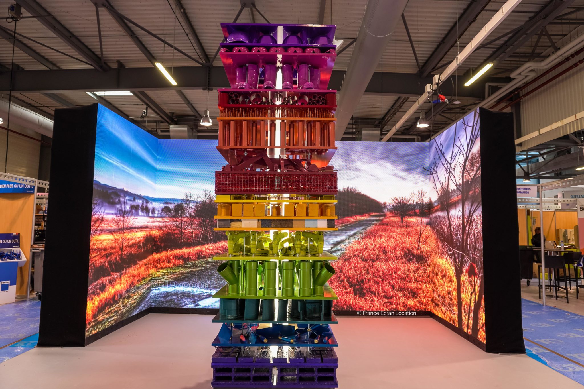 Location ecran geant LED, murs d’images LED | France Ecran Location